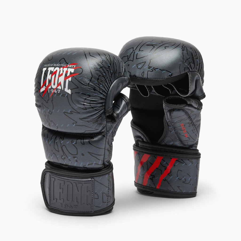 Luvas MMA Leone Primal Instinct Treino GP116 com polegar Preto - Combat ...